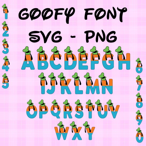 Goofy Svg - Etsy
