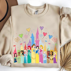 Princess Castle PNG Bundle, Family Vacation Designs (digital Download ...