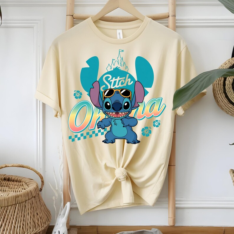 Ohana Stitch PNG: Lilo & Stitch Clipart, Hawaiian Summer Design ...