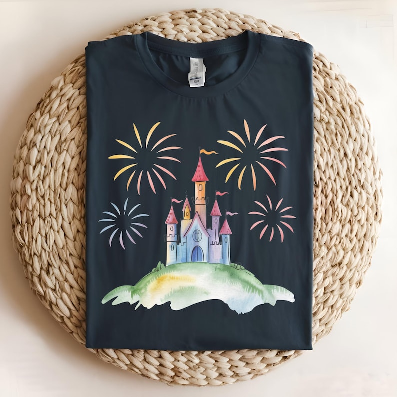 Disney Magic Castle PNG Bundle, Watercolor Mickey Castle PNG Bundle ...