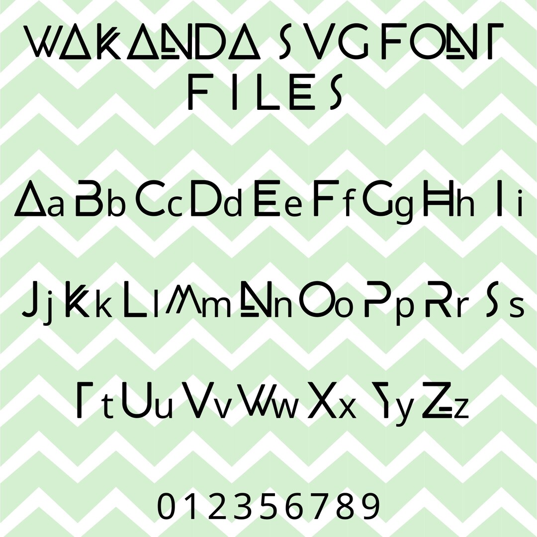 Wakanda Forever Svg Bundle, Black Panther SVG, Wakanda Font SVG, Black ...