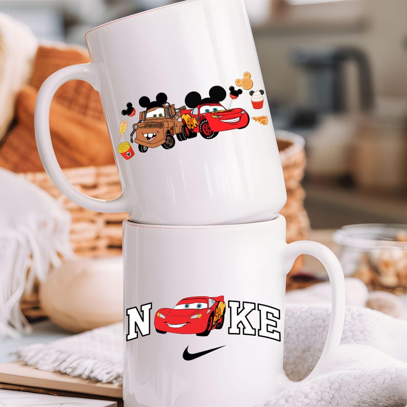 Cars PNG Bundle, Cartoon Cars Clipart, Lightning Mcqueen & Tow Mater ...