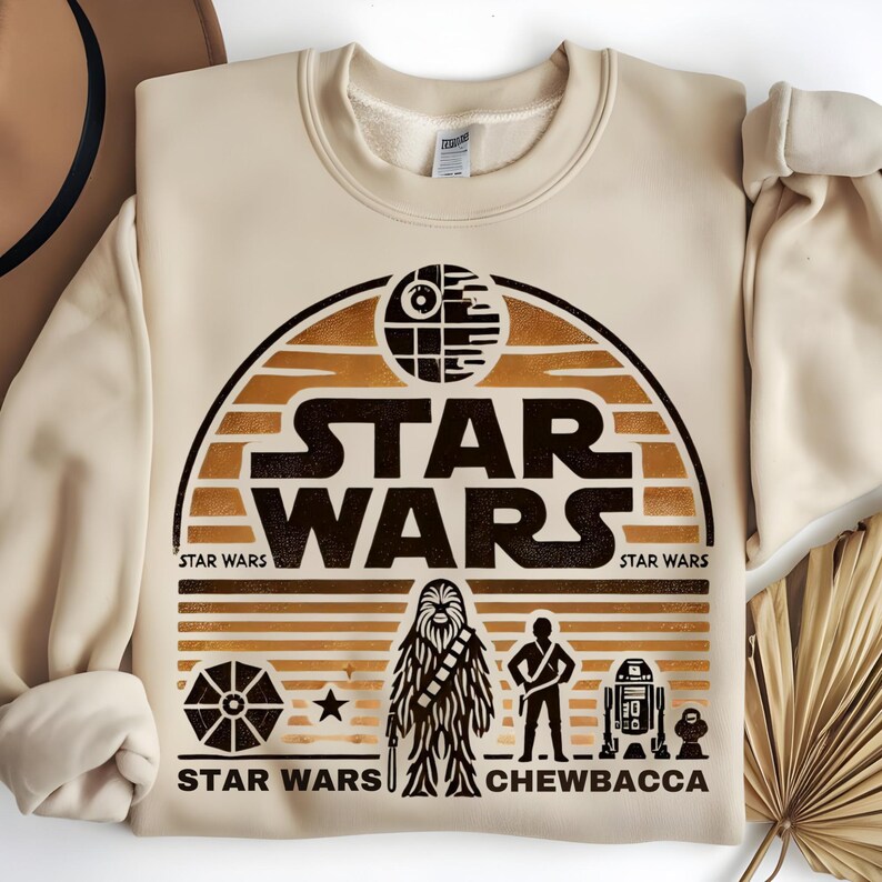 Vintage Chewbacca Star Wars PNG File: Cricut & Silhouette Cut File ...