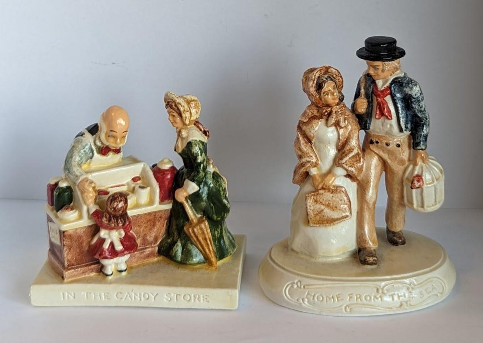 Lot of 2 Sebastian Miniatures in the Candy Store and Home From the Sea ...