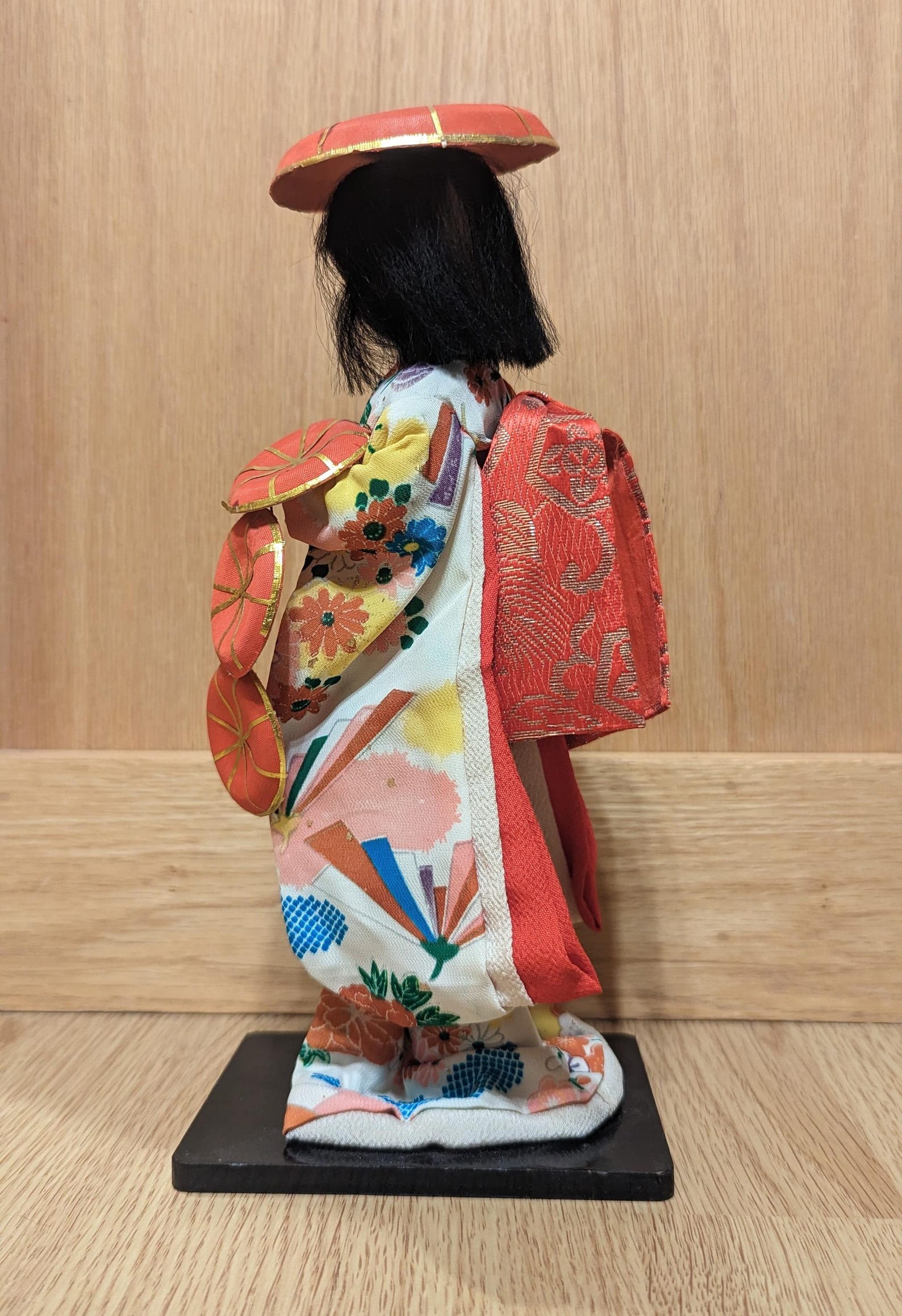 Vintage Japanese Geisha Doll in Kimono Hat Dance *READ* - Etsy