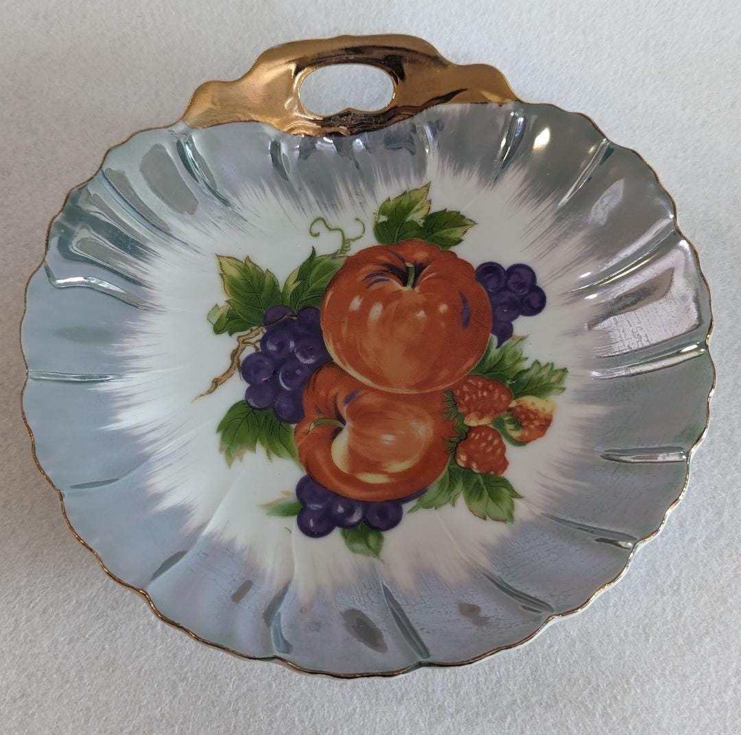 Vintage Trimont Ware Japanese Colorful Fruit Bowl - Etsy