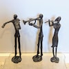 Fancy Clef Music Notes Tabletop Sculpture, Music Sculpture, Wood ...