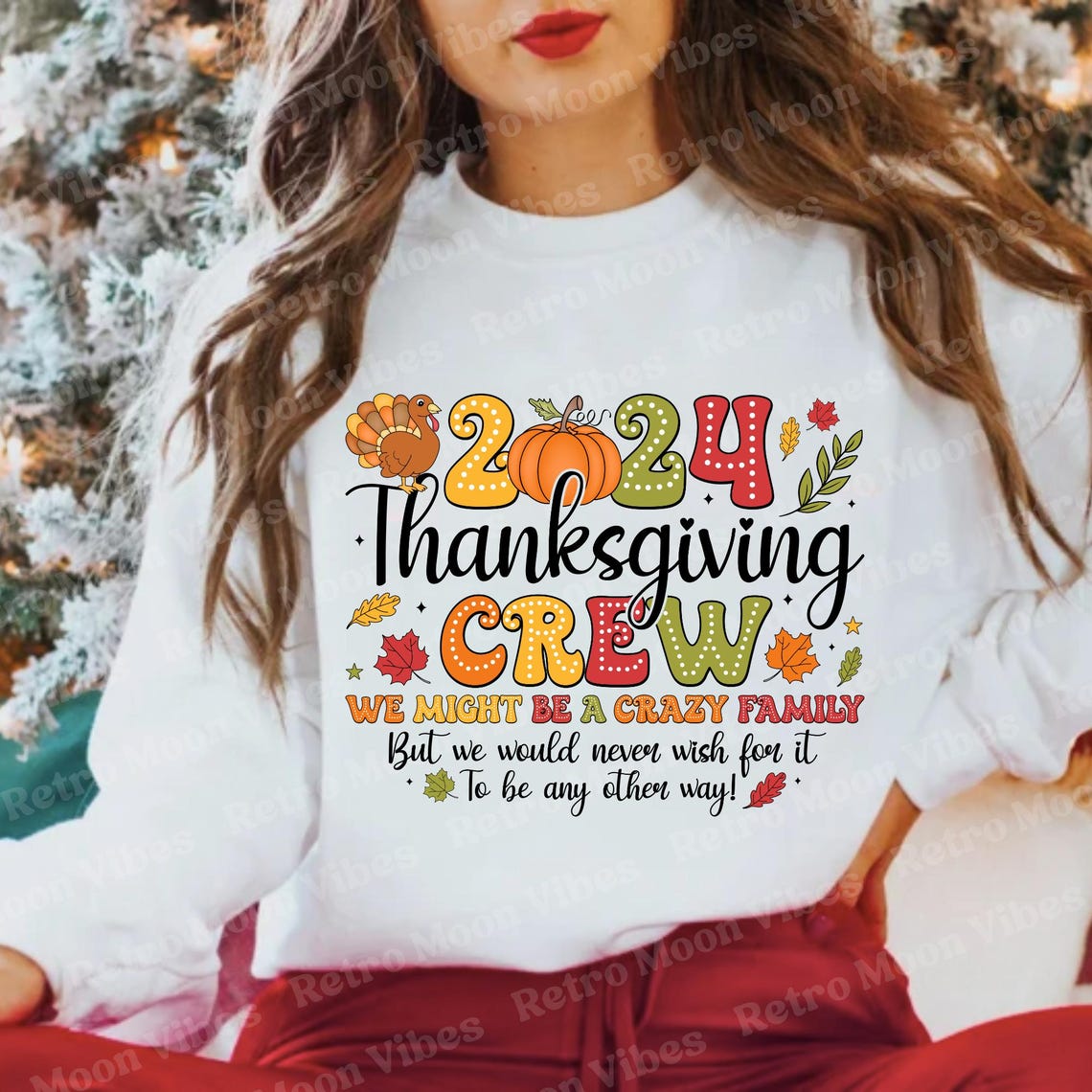 Thanksgiving Crew 2024 Png, Retro Thanksgiving Png, Retro Shirt ...