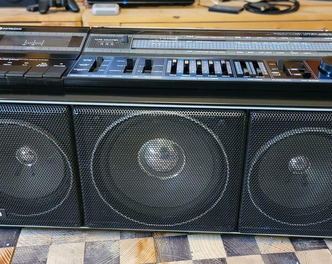 HITACHI TRK-7620H BOOMBOX 80s - Etsy