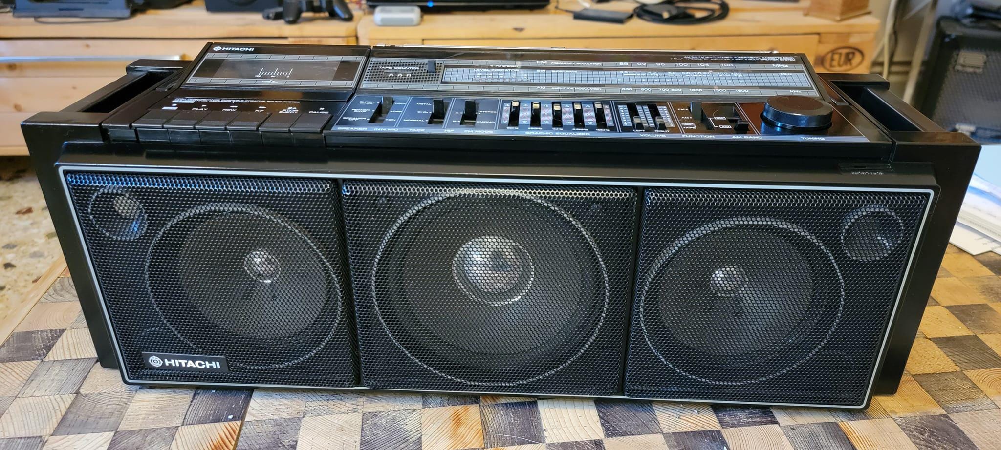 HITACHI TRK-7620H BOOMBOX 80s - Etsy