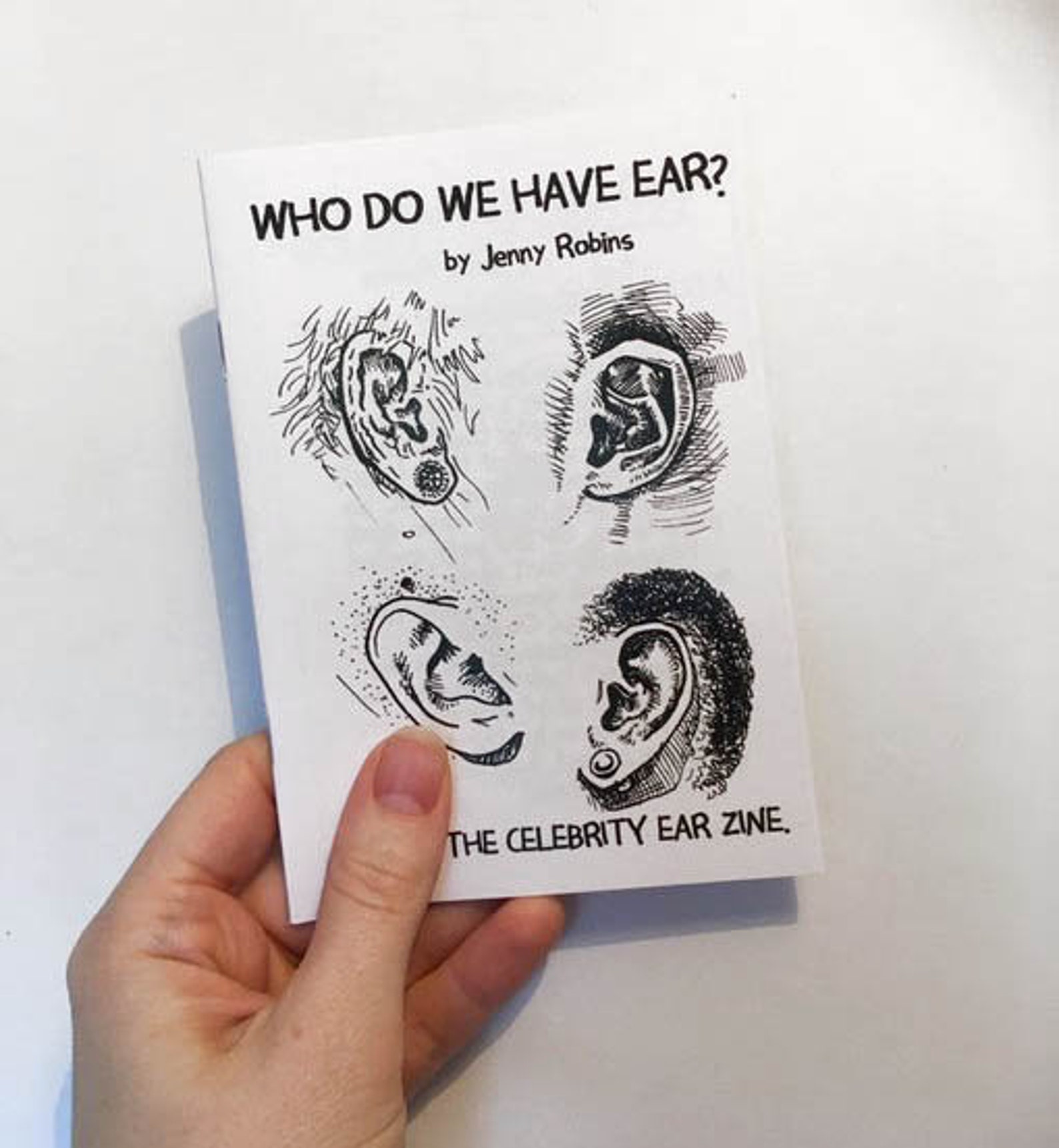 Who Do We Have 'ear? A Guess the Celebrity Ear Zine - Etsy