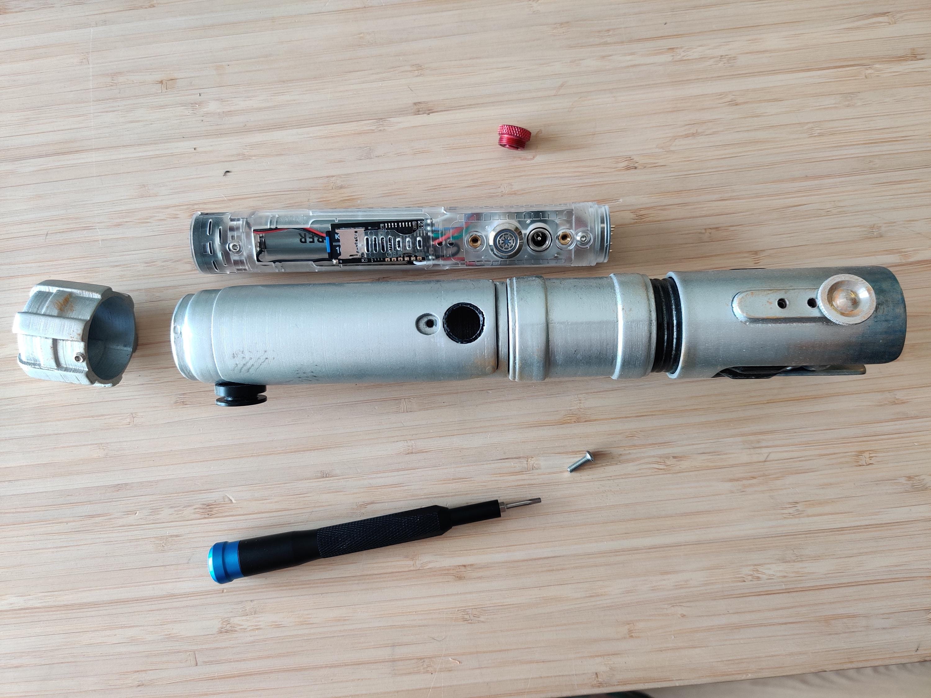 Pixelcore Saber Hilt 3d-print (empty Hilt), - Etsy