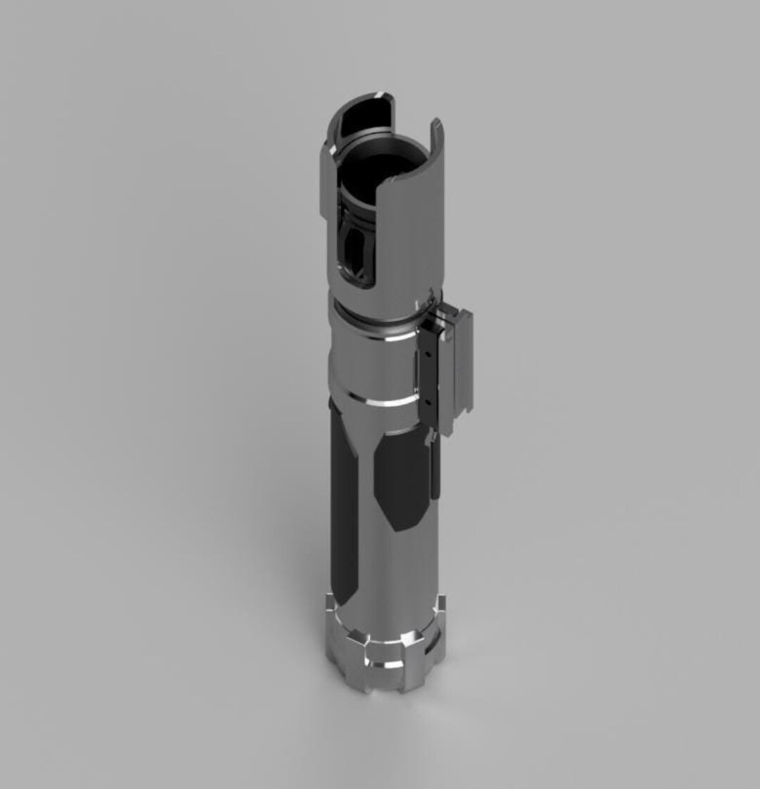 Pixelcore Saber Hilt 3d-print (empty Hilt), - Etsy