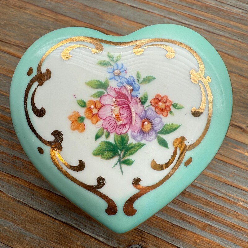 Heart Trinket Box - Etsy
