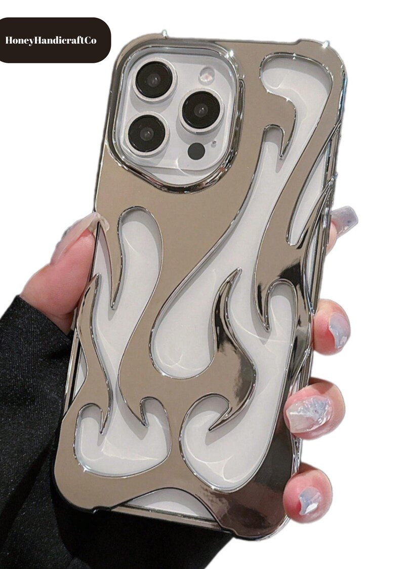 Fire Flame Phone Case Compatible With iPhone 16 - Etsy