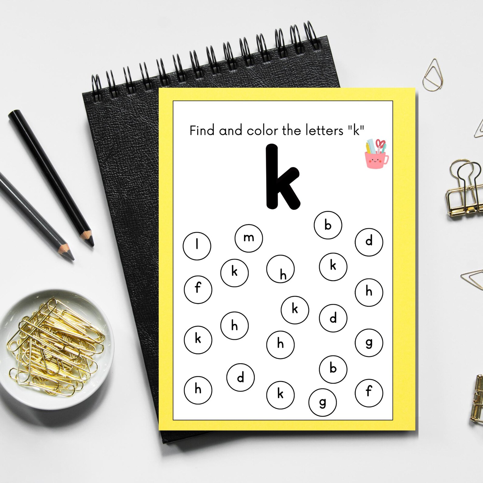 Find and Color Alphabets Book: Kids Learning Activity - Etsy