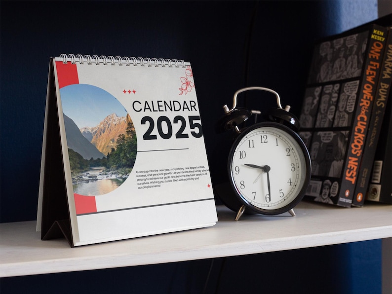 2025 Minimalist Calendar: Printable Year Planner (instant PDF Download ...