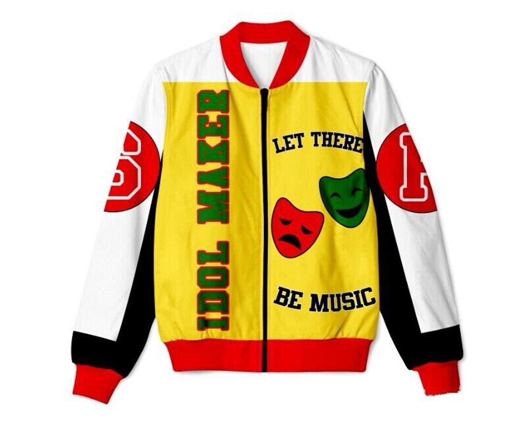 Handmade Salt N Pepa Idol Maker 80s Hip-hop Style Bomber Jacket for Men ...