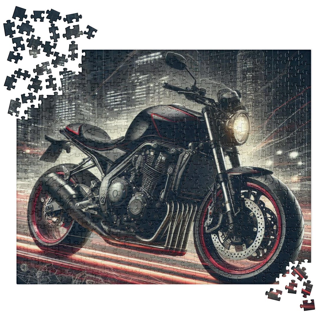 Honda CB750 Puzzle | Motorcycle Jigsaw Art | Hornet Bike Design Game ...