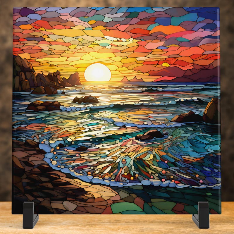 Ceramic Tile Waves - Etsy