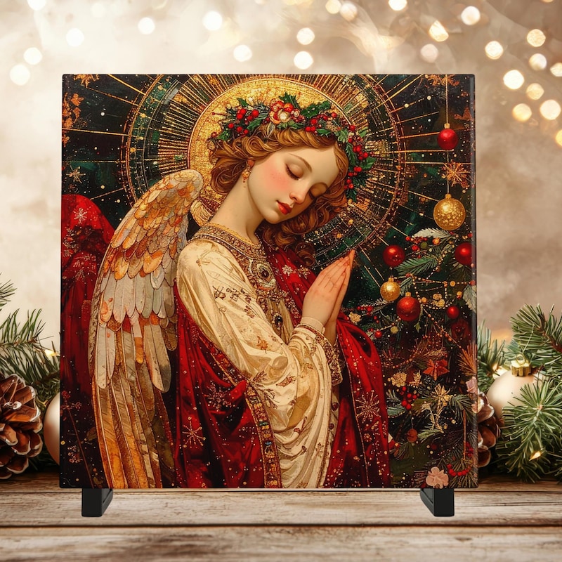 Ceramic Wall Angel Art - Etsy