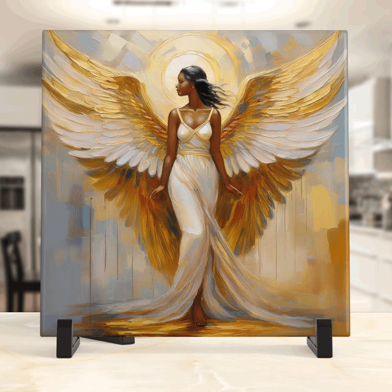 Abstract Angel Art - Etsy