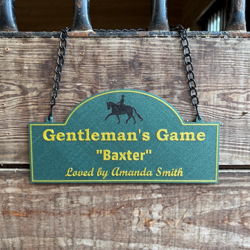 Hanging Sign for Stall - Etsy