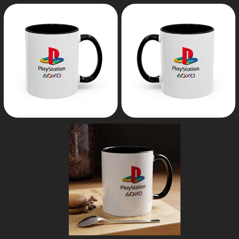 Ps5 2025 Mug Retro Ceramic Gift PS5 Pro Plates Playstation 5 ...