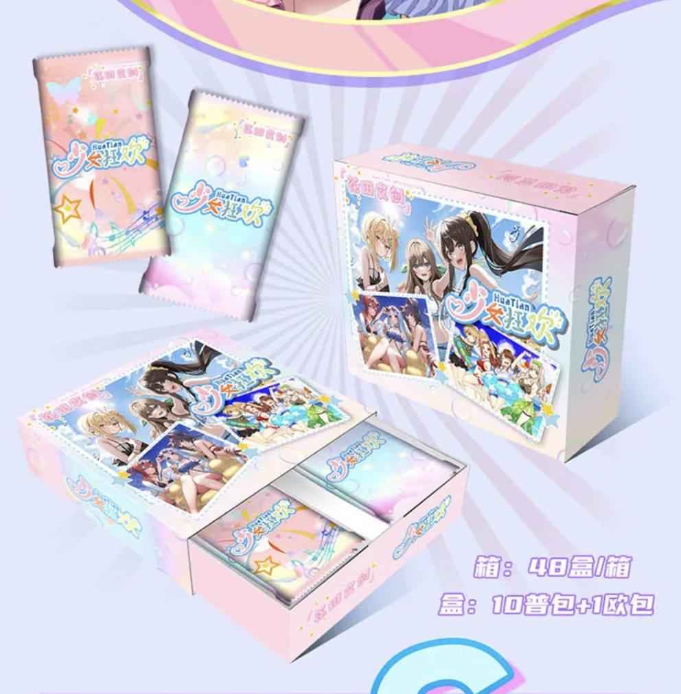 Box Carte Goddess Story Girls Carnival Display Card Box Sealed Waifu ...