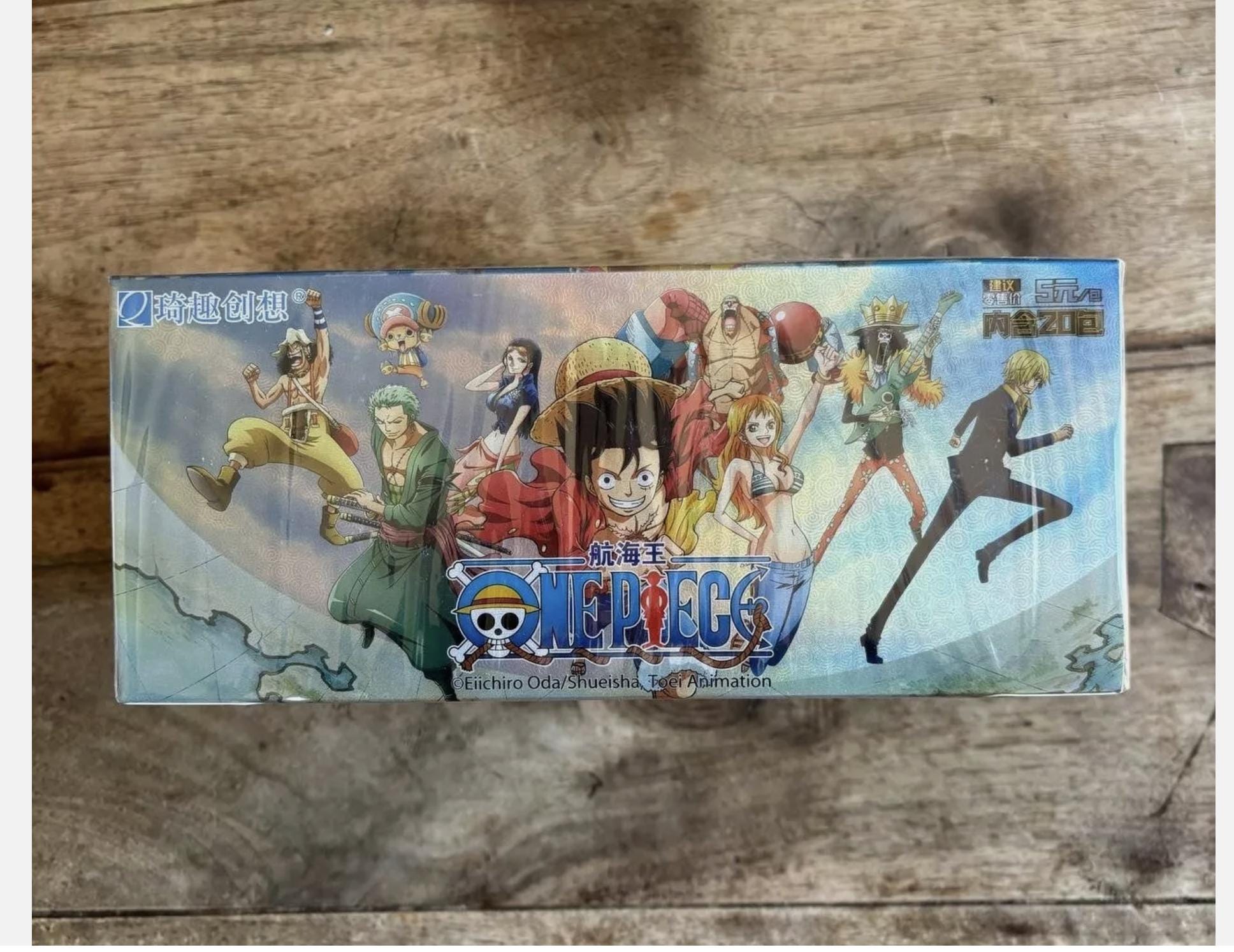 Box Carte Onepiece 5Y Display Card Box Sealed One Piece Trading Card ...