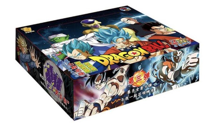 Box Carte Dragon Ball 2Y N1 Display Card Box Sealed Dragon Ball Trading ...