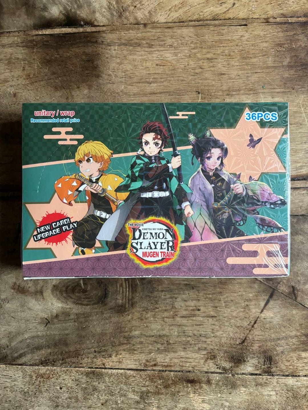 Box Carte Demon Slayer 1Y Green Display Card Box Sealed Demon Slayer ...