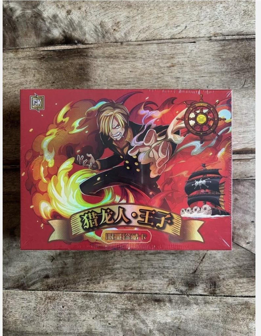 Box Carte Onepiece Sanji Limited Edition Display Card Box Sealed One ...
