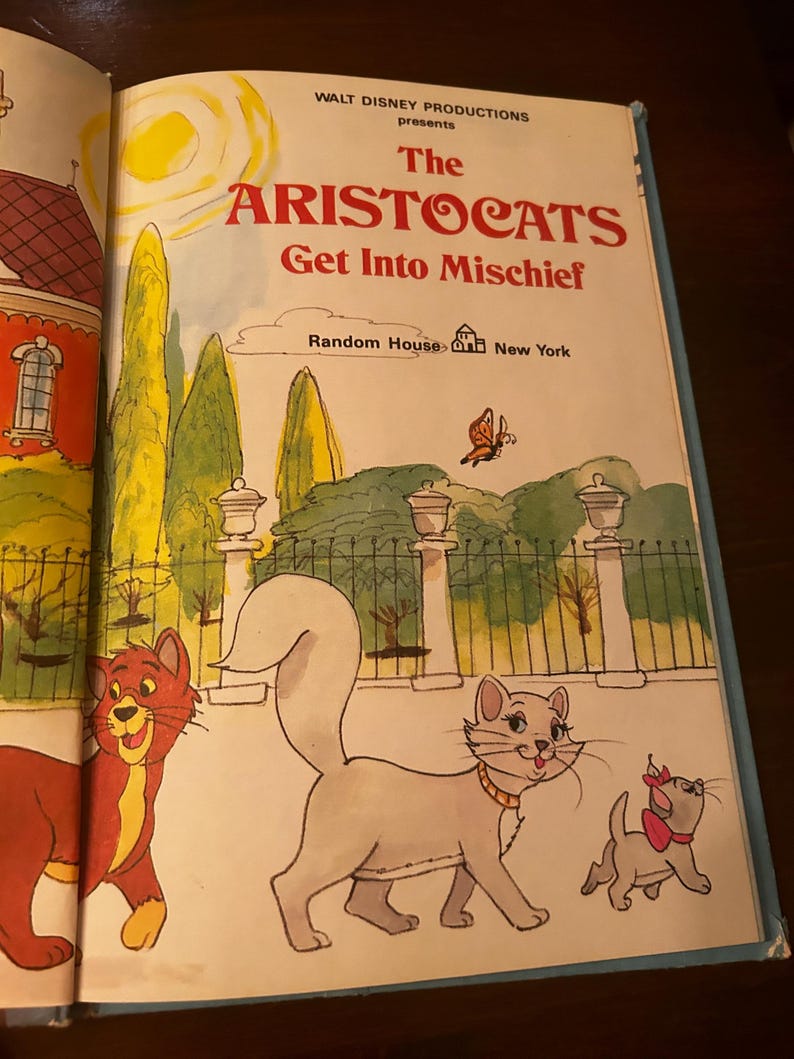 The ARISTOCATS Get Into Mischief - Etsy