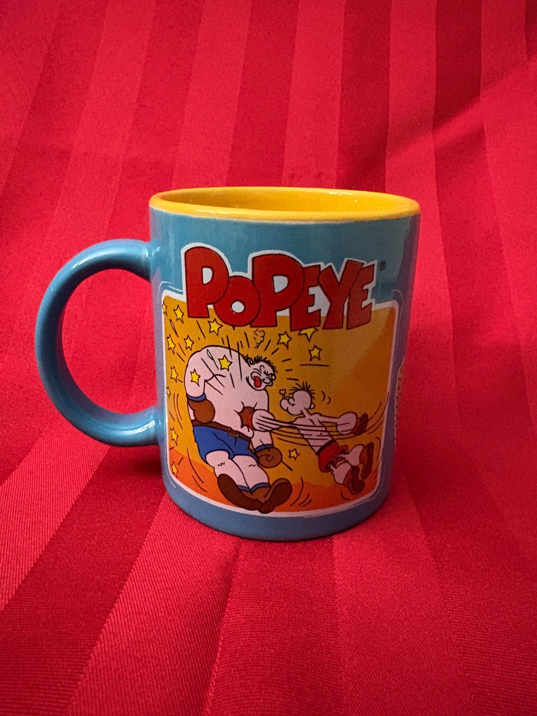Vintage Popeye Hall of Fun Mug - Etsy