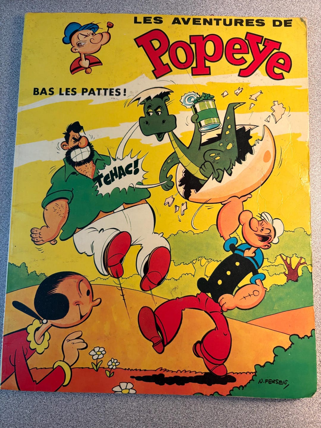 The Adventures of Popeye Hands Off 1976 - Etsy