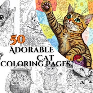 magic kitten coloring pages
