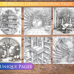50 Magical Library Coloring Pages Inspiring Coloring Book Pages for ...
