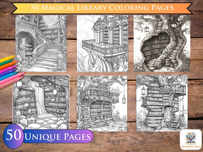 50 Magical Library Coloring Pages Inspiring Coloring Book Pages for ...