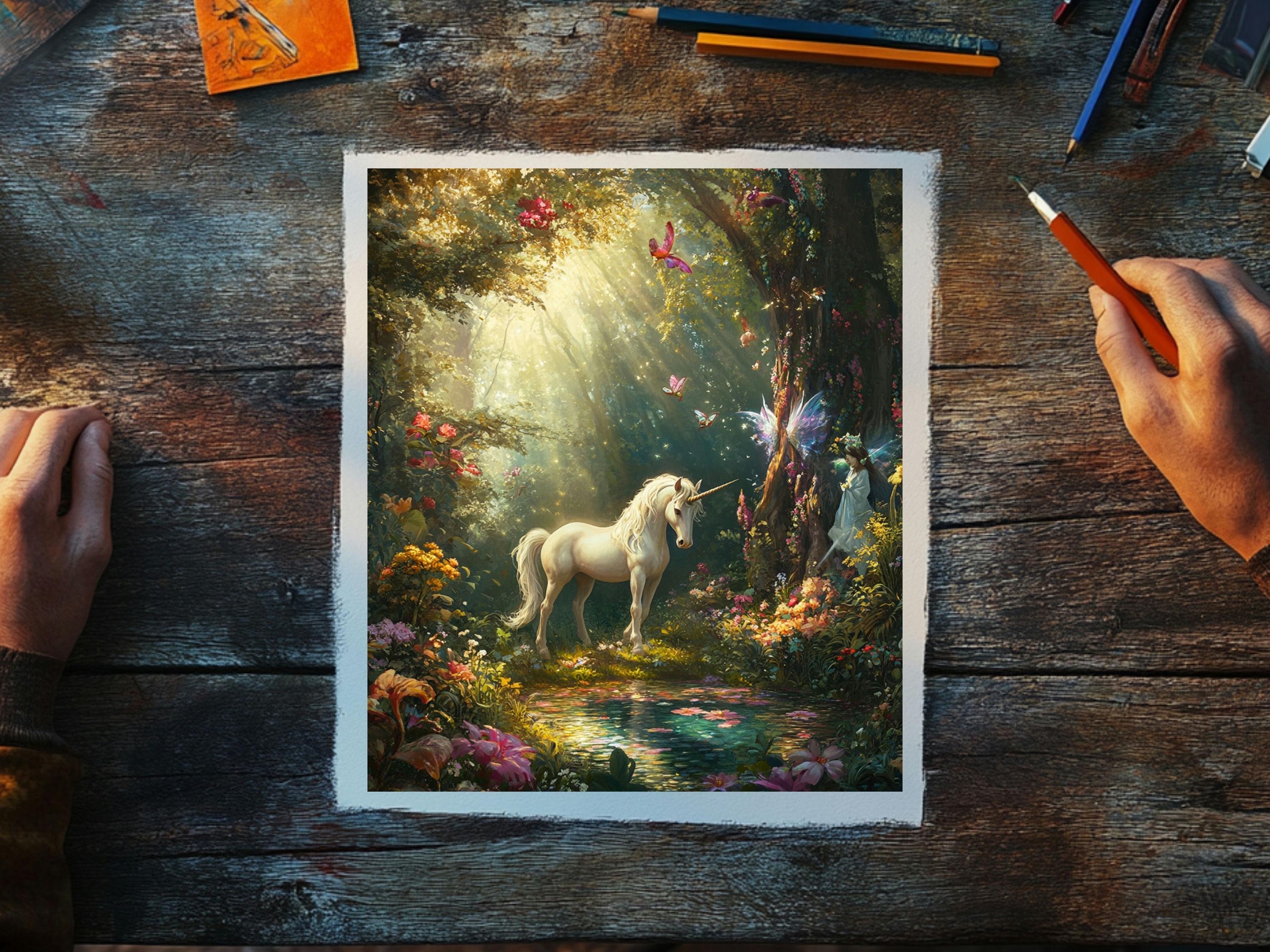 50 Magical Fantasy Coloring Pages – Enchanted Coloring Book Inspiring ...