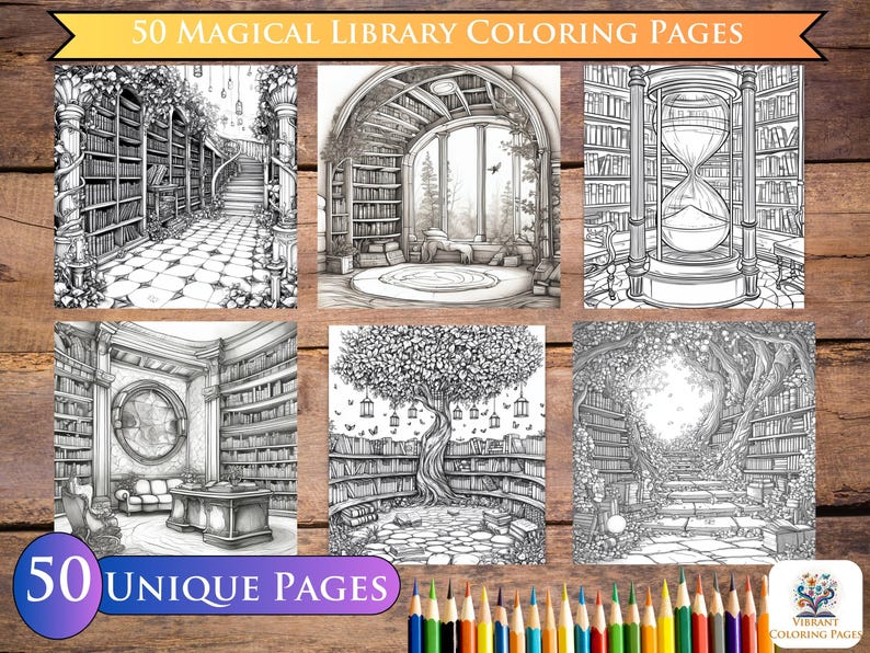 50 Magical Library Coloring Pages Inspiring Coloring Book Pages for ...