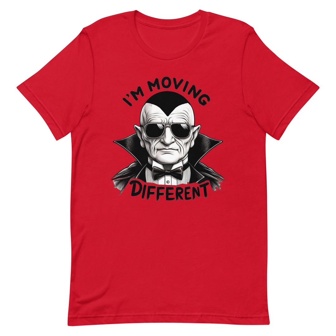 Dracula Flow Moving Different T-shirt - Etsy
