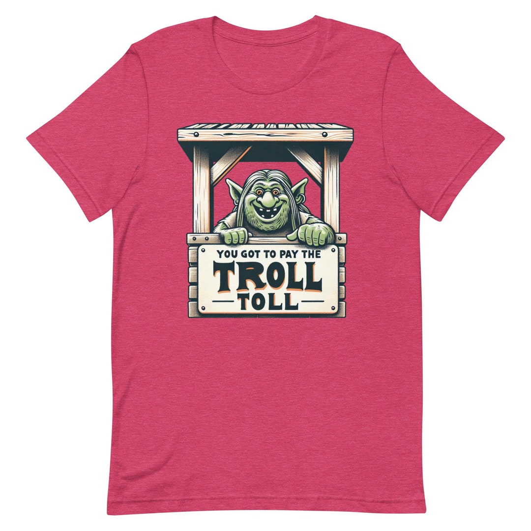 Troll Toll T-shirt It's Always Sunny in Philadelphia - Etsy