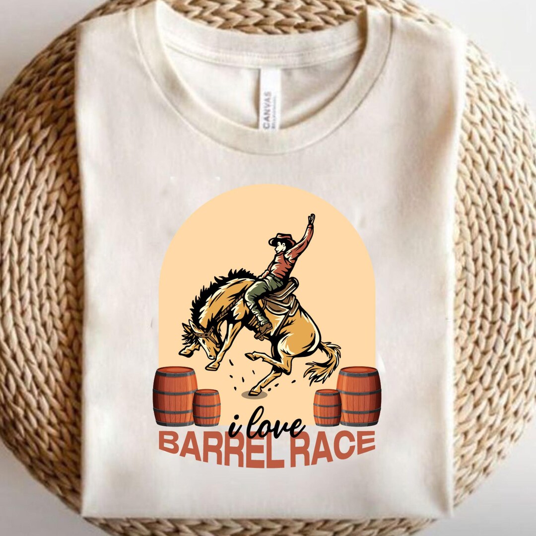 Barrel Racing Design Svg, Barrel Racing Mom Jpg, Vintage Graphics Eps ...