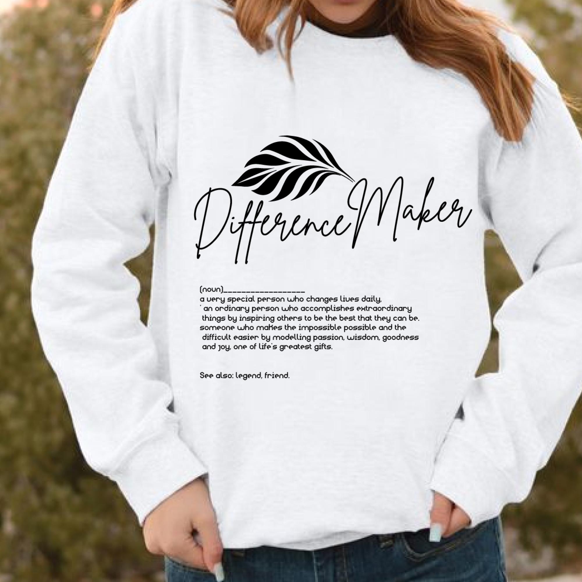 Difference Maker SVG, Difference Maker Png, Definition Jpg, Coach Eps ...