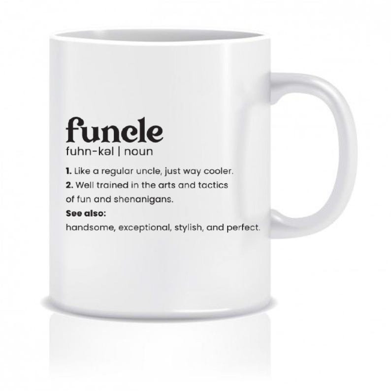 Funcle Definition Shirt SVG, Uncle to Be PNG, Favorite Uncle Jpg, Gift ...