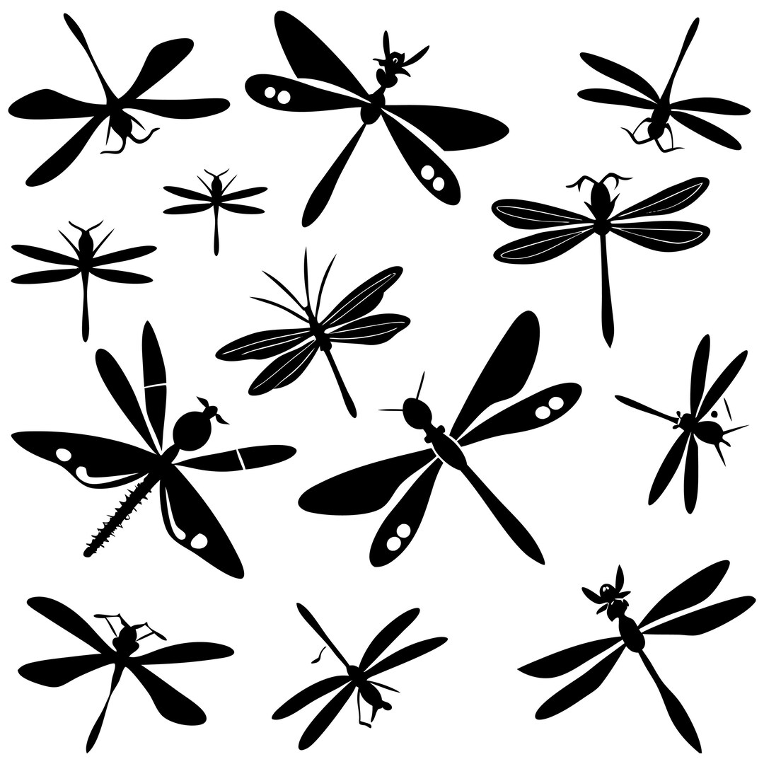Dragonfly Bundle Svg, Dragonfly Clipart Png, Dragonfly Cut Files for ...