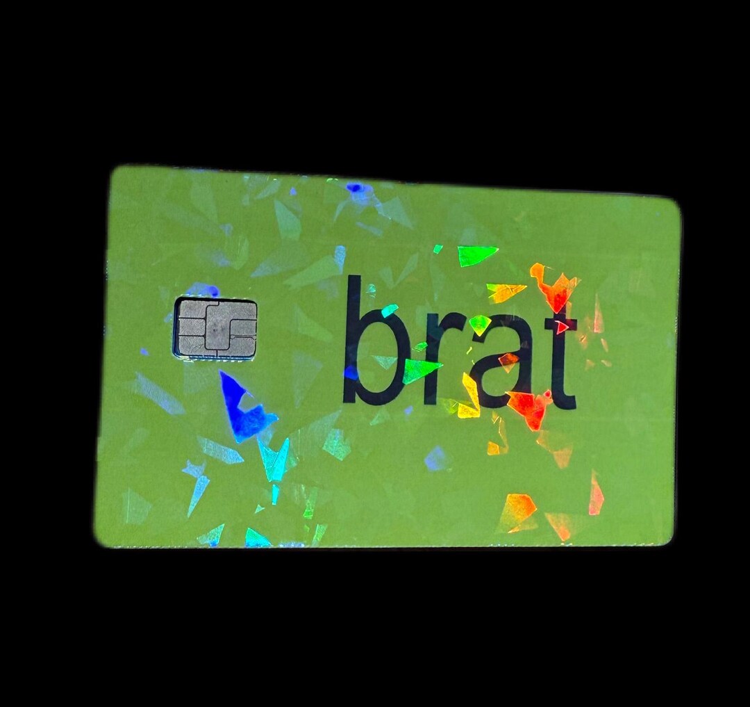 Charli XCX Brat Card Skin Bold, Durable, and Interchangeable - Etsy