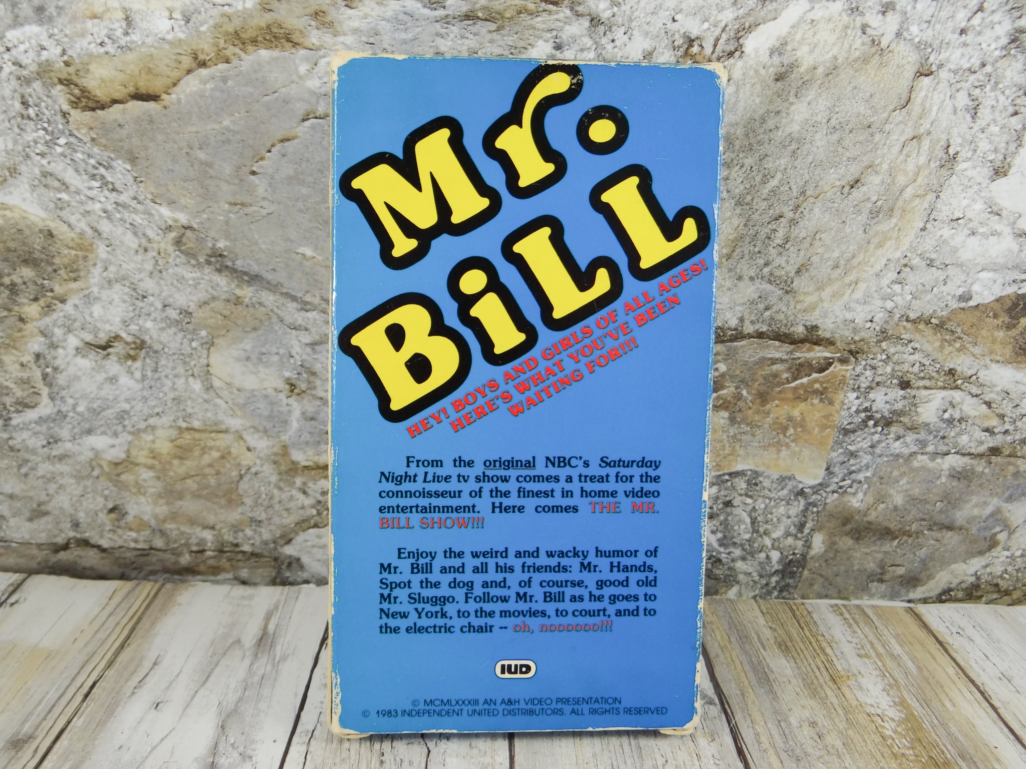 Vintage Mr. Bill, Oh, Noooo! VHS Tape, 1982 Saturday Night Live - Etsy
