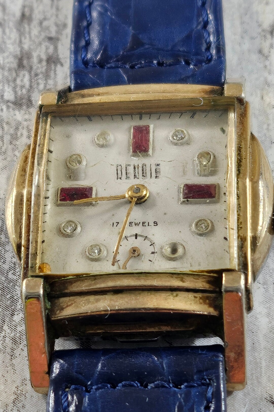 Vintage Non-working Wrist Watch by Rensie, Art Deco Look, for Parts or ...